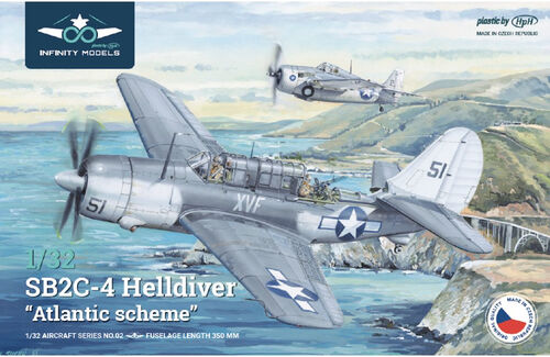 Infinity Models 3202 Curtiss SB2C-4 Helldiver - 'Atlantic Scheme'