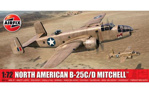 Airfix 06015A North American B-25C/D Mitchell