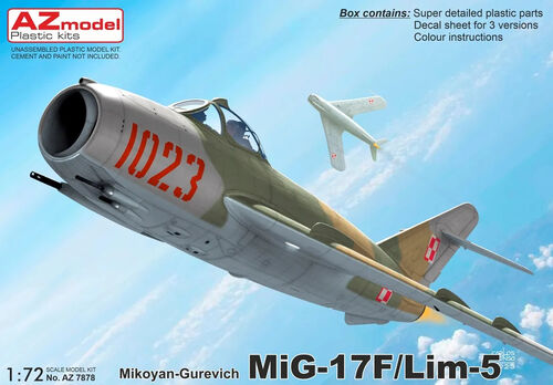 AZ-Model 7878 Mikoyan-Gurevich MiG-17F/Lim-5