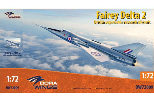 Dora Wings 72009 Fairey Delta 2 British Supersonic Research Aircraft