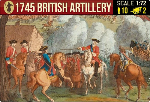 Strelets-R 28472 British Artillery of the Jacobite Uprising (1745)
