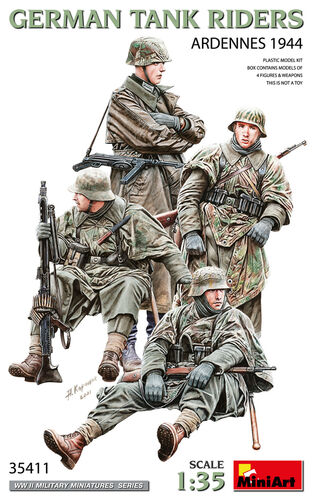 MiniArt 35411 German Tank Riders - Ardennes 1944