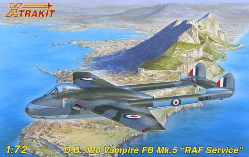 Xtrakit 72008 de Havilland Vampire FB.5 in RAF Service