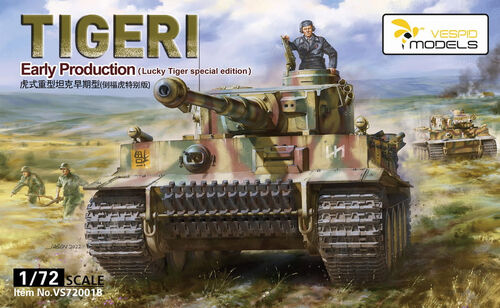 Vespid Models 720018 Tiger I Early Production (Lucky Tiger Special Edition)