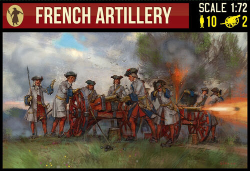 Strelets-R 24472 French Artillery (War of the Spanish Succession 1701-1714)