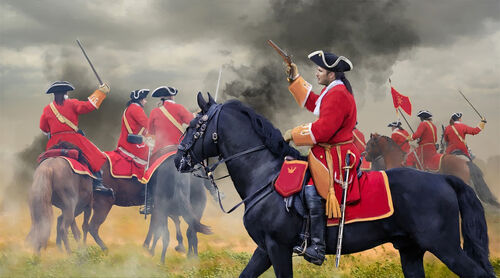 Strelets-R 23872 British Cavalry (War of the Spanish Succession 1701-1714)