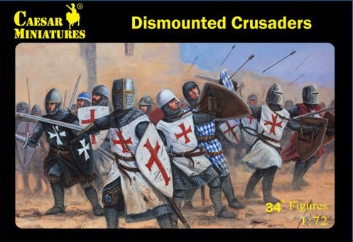 Caesar Miniatures H086 Dismounted Crusaders