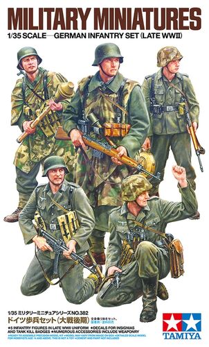 Tamiya 35382 German Infantry Set (Late WWII)