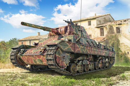 Italeri 6599 Carro Armato P40 Italian Heavy Tank