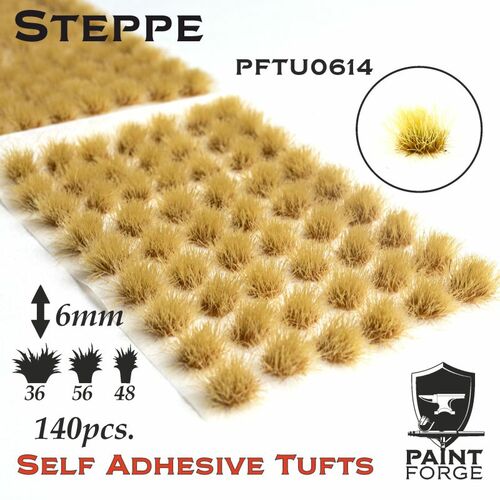 Paint Forge PFTU0614 Steppe Grass Tufts 6mm