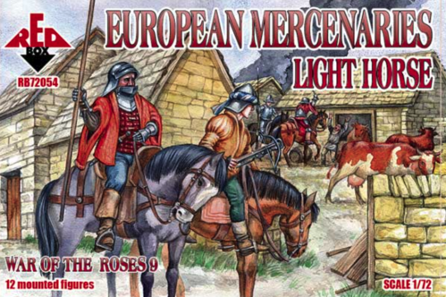 Red Box 72054 War of the Roses 9. European Mercenaries Light Horse