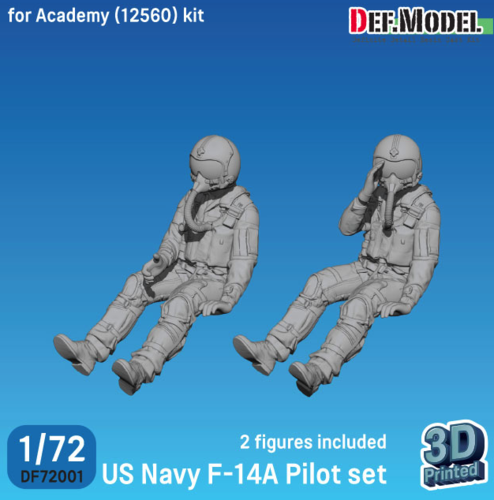 DEF Model DF72001 US F-14A Pilot set