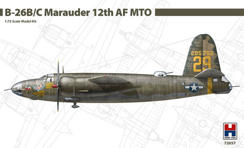 Hobby 2000 72057 B-26B/C Marauder 12th AF MTO