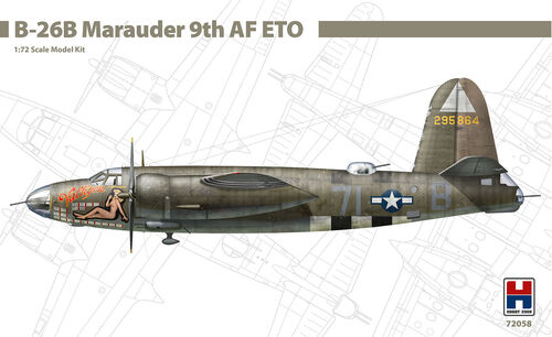 Hobby 2000 72058 B-26B Marauder 9th AF ETO