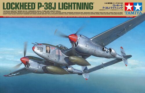 Tamiya 61123 Lockheed P-38J Lightning
