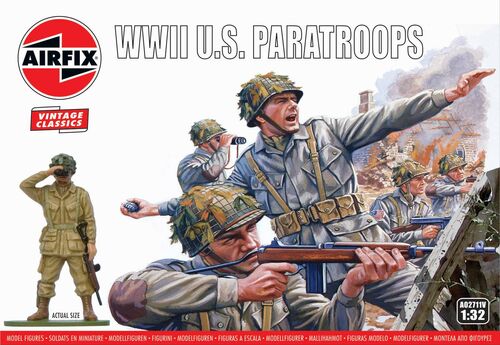 Airfix 02711V WWII U.S. Paratroops