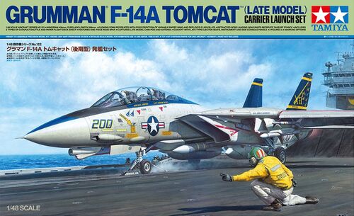 Tamiya 61122 Grumman F-14A Tomcat (Late Model) Carrier Launch Set