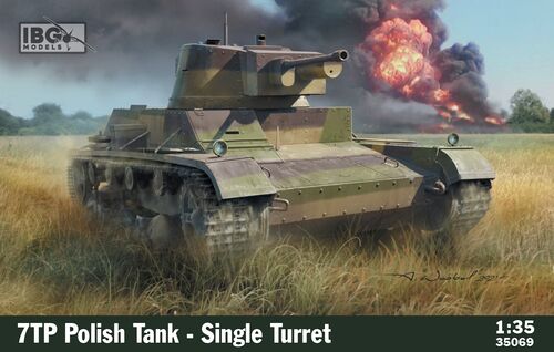 IBG 35069 7TP Polish Tank - Single Turret