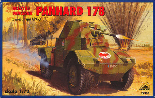 RPM 72300 French Panhard 178 P Light Armored Car