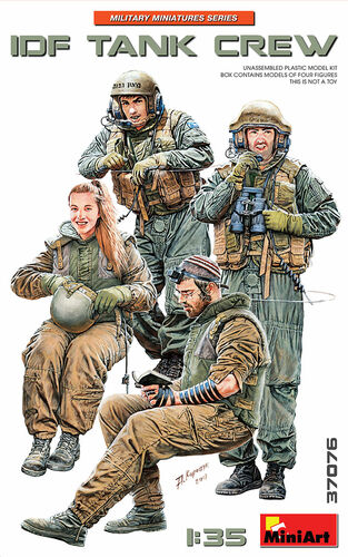 MiniArt 37076 IDF Tank Crew