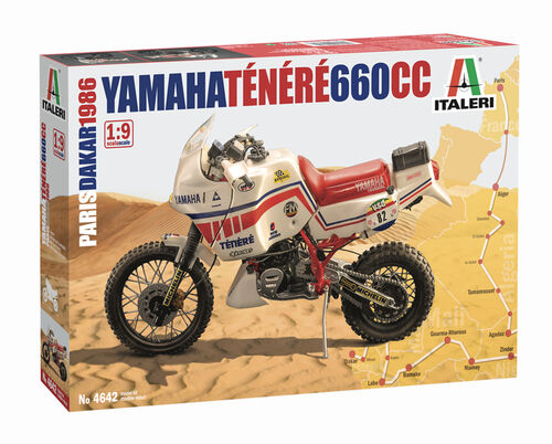 Italeri 4642 Yamaha Tenere' 660cc Paris Dakar 1986