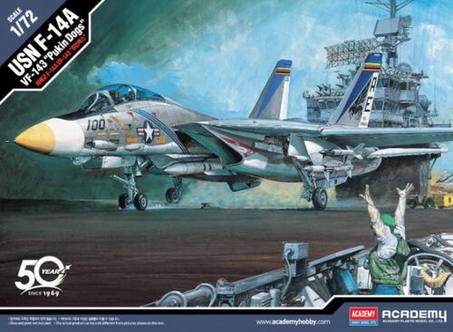 Academy 12563 USN F-14A VF-143 "Pukin Dogs"