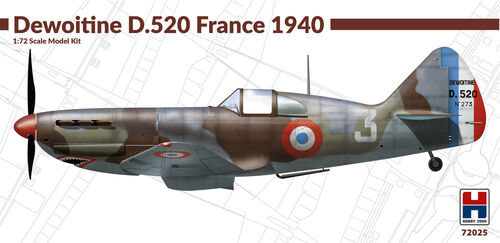 Hobby 2000 72025 Dewoitine D.520 France 1940