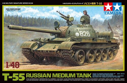 Tamiya 32598 Russian Medium Tank T-55