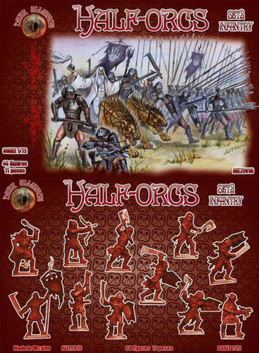 Dark Alliance 72016 Half-Orcs Infantry Set 2