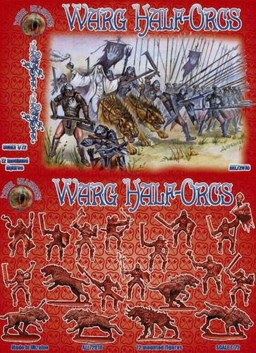 Dark Alliance 72018 Warg Half-Orcs