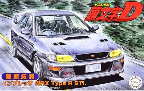 Fujimi 183664 Initial D Impreza WRX TypeR Sti Takumi Fujiwara