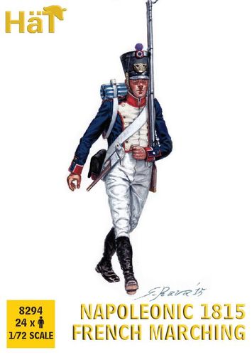 Hat 8294 Napoleonic 1815 French Line Infantry Marching
