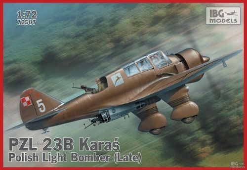 IBG 72507 PZL 23B Karaś Polish Light Bomber late