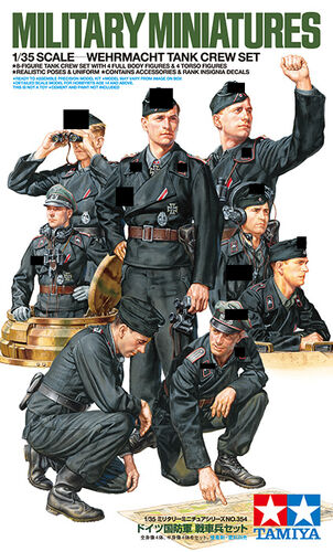 Tamiya 35354 Wehrmacht Tank Crew Set