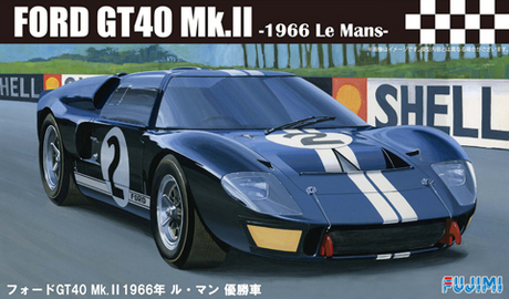 Fujimi 126036 Ford GT40 Mk-II `66 LeMans Winner