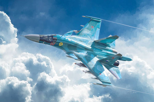 Italeri 1379 Sukhoi SU-34/SU-32 FN