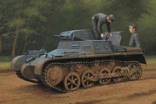 Hobby Boss 80145 German Panzer 1Ausf A Sd.Kfz.101(Early/Late Version)