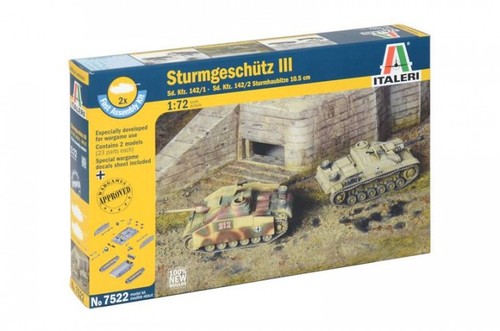 Italeri 7522 Sd.Kfz. 142/1 Sturmgeschütz III Ausf. F