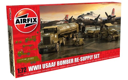Airfix 06304 WWII USAAF 8th Air Force Bomber Resupply Set