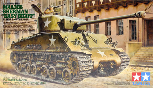 Tamiya 35346 U.S. Medium Tank M4A3E8 Sherman "Easy Eight" - European Theater