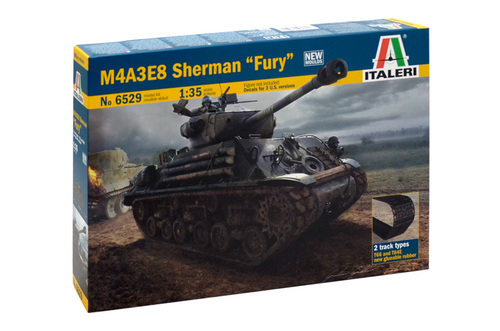 Italeri 6529 M4A3E8 SHERMAN "FURY"