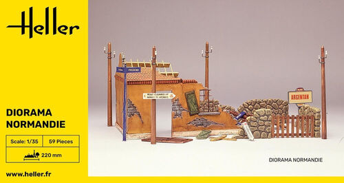 Heller 81250 Diorama Normandie
