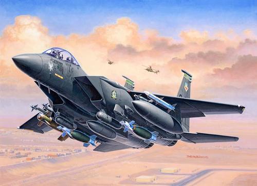 Revell 03972 F-15E STRIKE EAGLE & bombs