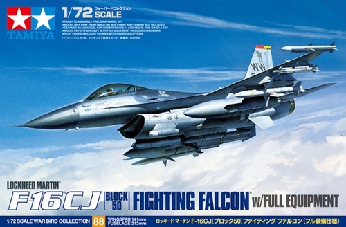 Tamiya 60788 Lockheed Martin F-16CJ [Block 50] Fighting Falcon (full equipment)