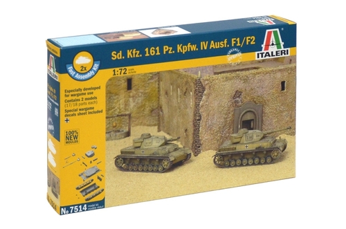 Italeri 7514 Sd.Kfz.161 Pz.Kpfw.IV Ausf.F1/F2