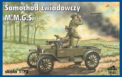 RPM 72102 M.M.G.S. - WWI scout car