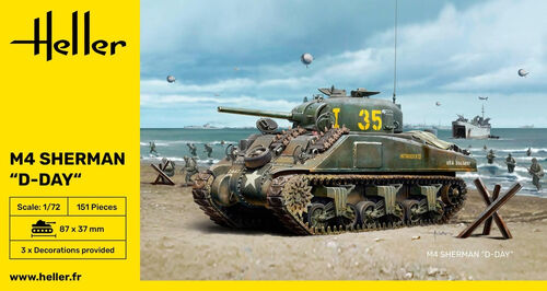 Heller 79892 M4 Sherman 'D-Day'