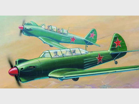 Trumpeter 02213 Yakovlev Yak-18 Max / NANCHANG CJ-5