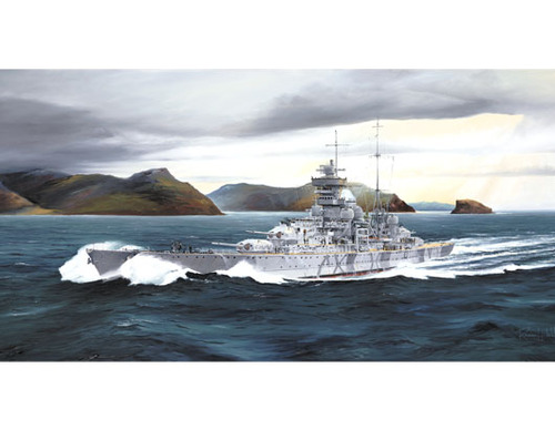 Trumpeter 05766 German Heavy Cruiser Prinz Eugen 1942