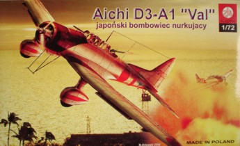 Plastyk 028 Aichi D3-A1 Val (japoński bombowiec nurkujący)